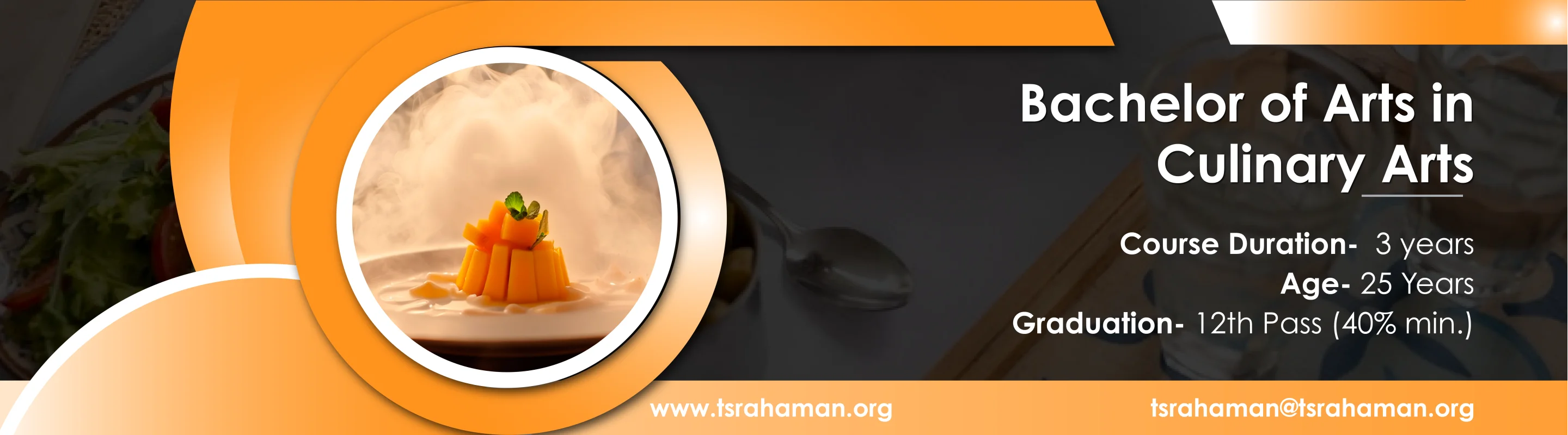 Bachelor of Arts in Culinary Arts